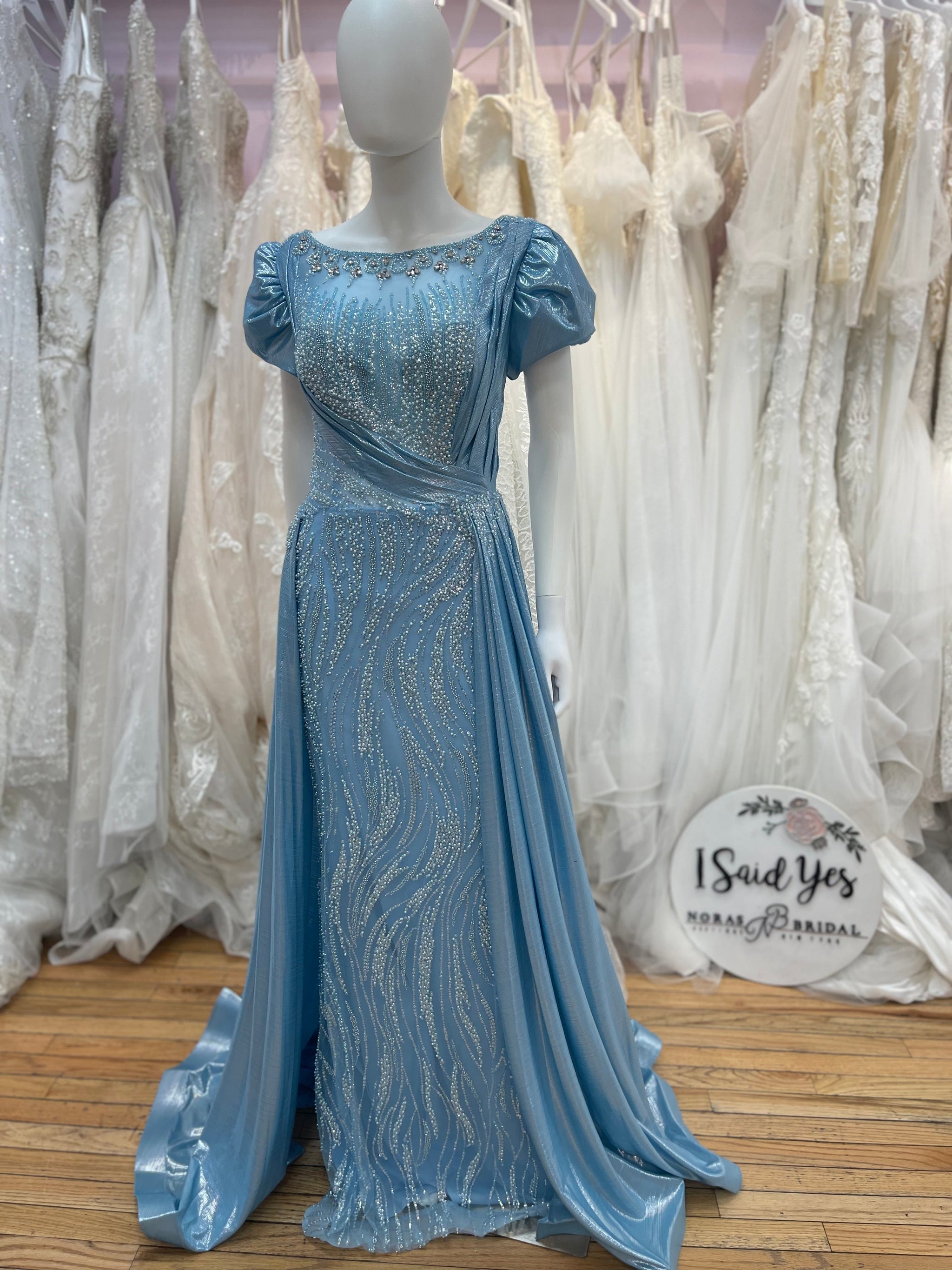 The Zara Gown Custom Made by NoraCoutureNY